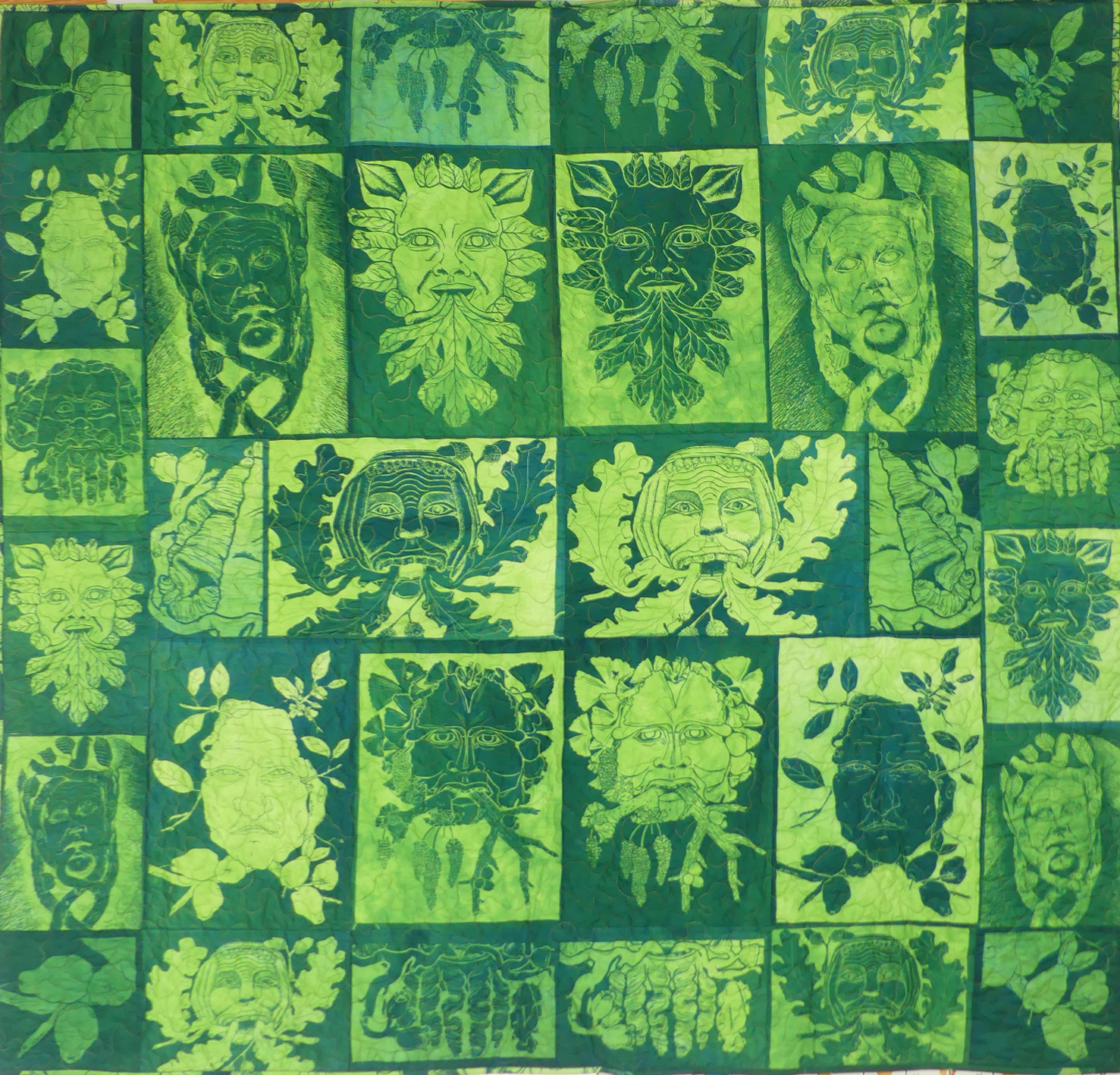 Cyanotype on Fabric & Appliqué Quilts | The British Association of ...